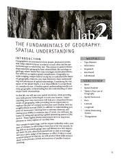 Exploring Spatial Understanding In Geography Course Hero