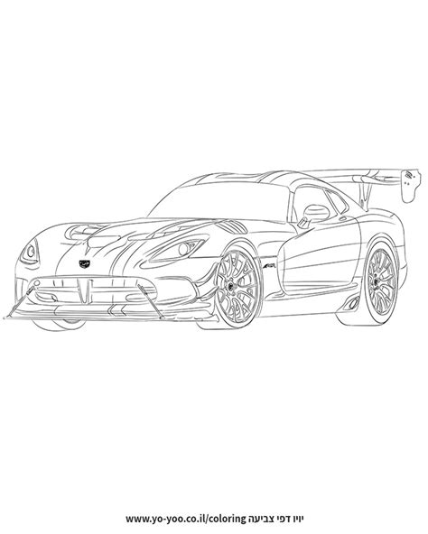 דף צביעה של מכונית מרוץ דפי צביעה אונליין