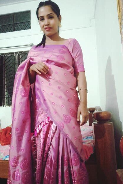 Premium Photo Assamese Traditional Attire