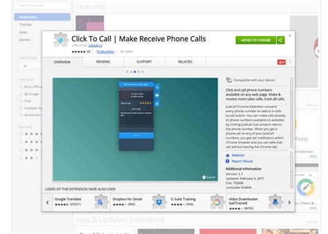 Click To Call And Receive Phone Calls On Chrome Browser