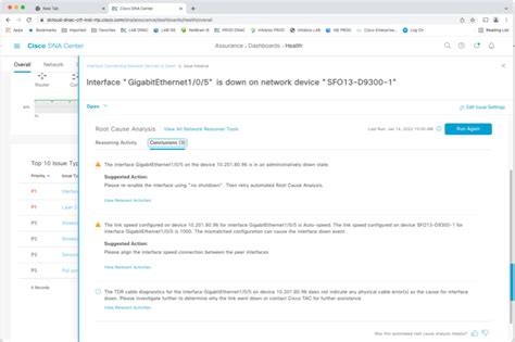 DNAC Tour Part 3 General Navigation And Highlights Dashboard Drill Down Assurance And