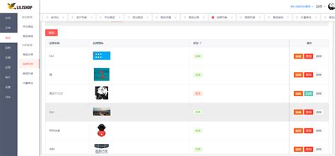 品牌管理 LILISHOP 开发者中心