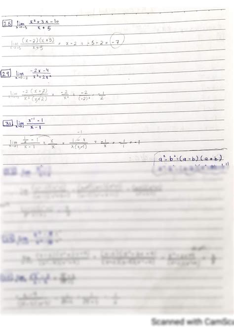 SOLUTION Calculus 1 Summary With Exercises Studypool