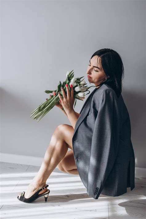 Фотосессия с пиджаком