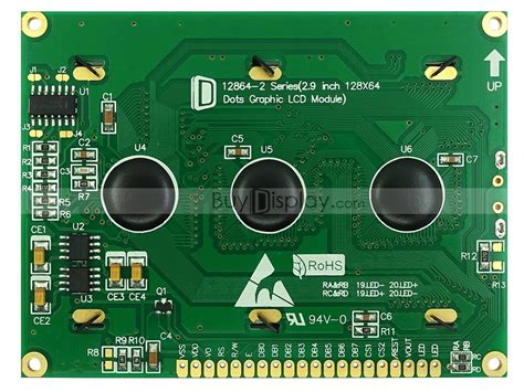 Black X Graphic Lcd Display Module W Ks Ks Controller