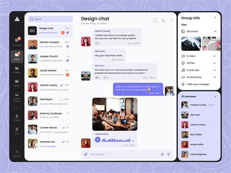 Web Chat Ui By Ronas It Uiux Team On Dribbble