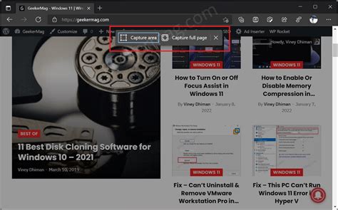 How To Take Full Page Screenshot In Edge With Web Capture Guidetech