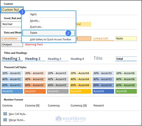 Cell Styles In Excel All You Need To Know Exceldemy