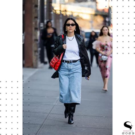 10 образов с длинной джинсовой юбкой которые доказывают что вам нужна джинсовая макси как