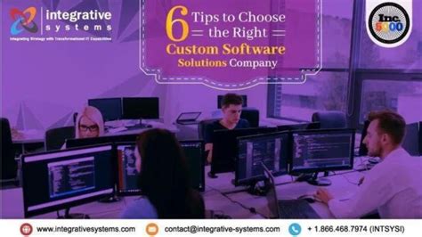 How To Find The Right Custom Software Development Partner Integrative Systems Posted On The