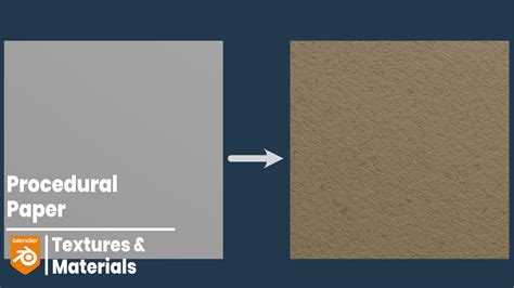 How To Make A Procedural Paper Material Blendernation Bazaar