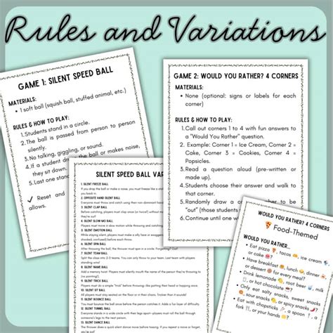Last Week Of School Class Game Day Easy Low Prep Indoor Fun