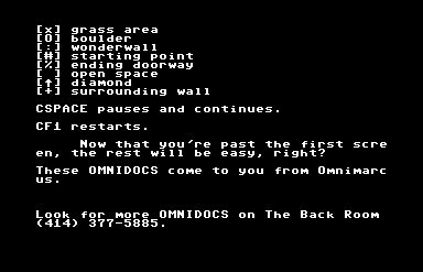 CSDb Boulderdash II Docs By Omnimarcus