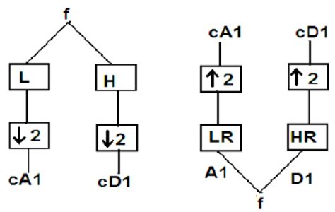 An Example Of Three Level Wavelet Tree Download Scientific Diagram