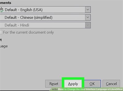 Ways To Change The User Interface Language Of LibreOffice