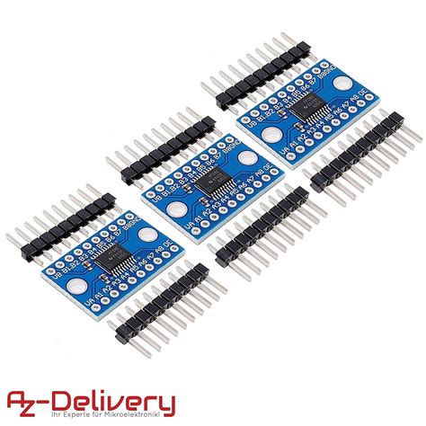 AZDelivery X TXS E Channel Bit Logic Level Bi Directional Converter Module For