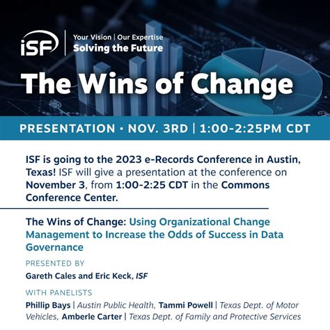 Isf Inc On Linkedin Isf Will Be At This Years E Records Conference Tomorrow In Austin Texas …