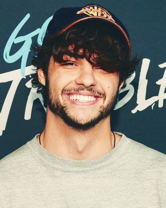 Noah Centineo Bleached His Beard To Punish Us