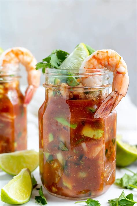 Mexican Shrimp Cocktail Recipe Wonkywonderful