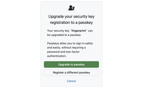 github agora suporta autenticação sem senha