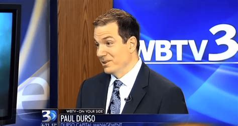 Paul Durso On Wbtv North Carolinas Tax Free Weekend Durso Capital