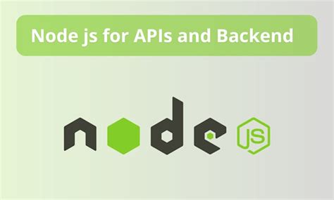 Develop Apis And Backend With Node Js By Arielblas Fiverr