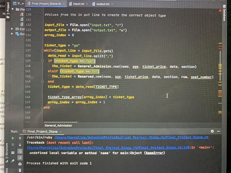 Can Anyone Help Me I Am Writing A Code To Read A File And To Reach