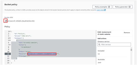 How To Create A Static Website Using Amazon S3 Cloudmentorpro Blog