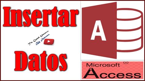 Insertar Registros A Tablas Relacionadas En Microsoft Access YouTube