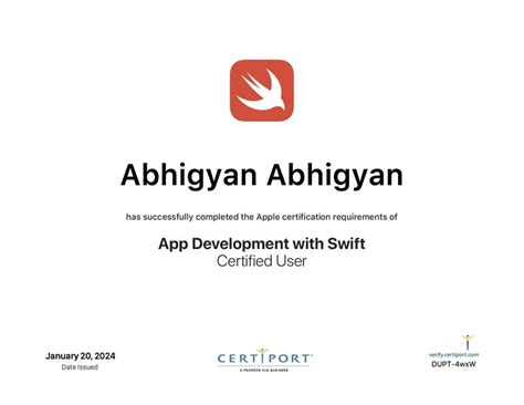 Proud To Share My Swift App Development Journey Abhigyan Posted On