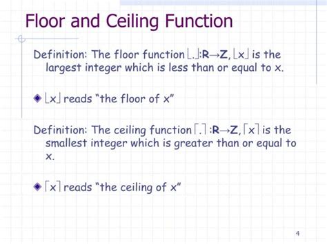 Discrete Mathematics Floor And Ceiling Review Home Co