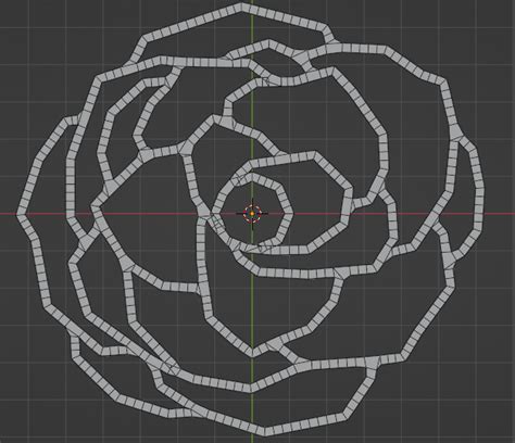 Modeling Give Even Thickness To Complex Line Mesh Blender Stack