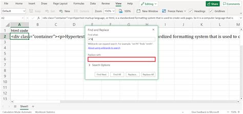 How To Convert HTML To Text In Cells In Excel Sheetaki