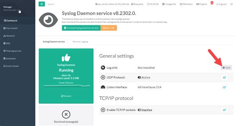 create a log sink service artica wiki