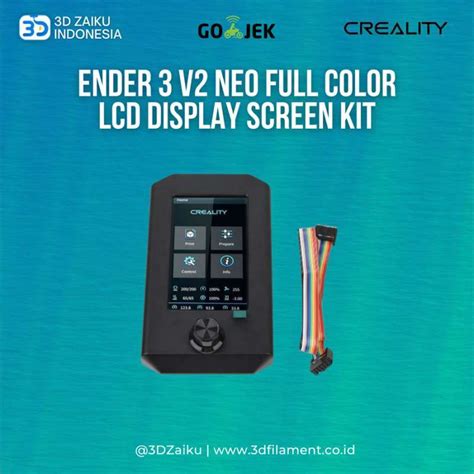 Jual Original Creality Ender 3 V2 Neo Full Color Lcd Display Screen Kit Di Seller 3d Zaiku