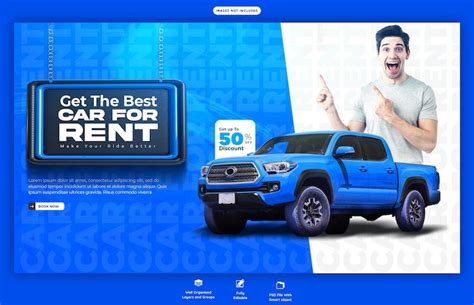 카 광고 Psd 개 이상의 고품질 무료 Psd 템플릿 다운로드 가능 Freepik