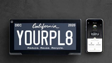 Digital License Plates Expand From California To Michigan In 2021