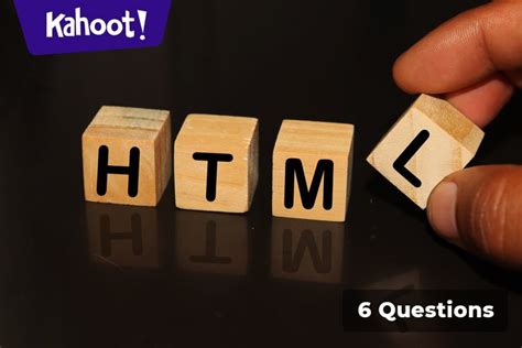 Basics Of Html Kahoot Quiz