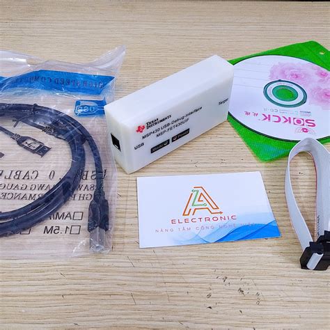 Máy Nạp Msp430 Msp Fet430uif Trình Ghi Usb Jtag Sbw Bsl Không Có Cáp Cửa Hàng Thiết Bị Linh