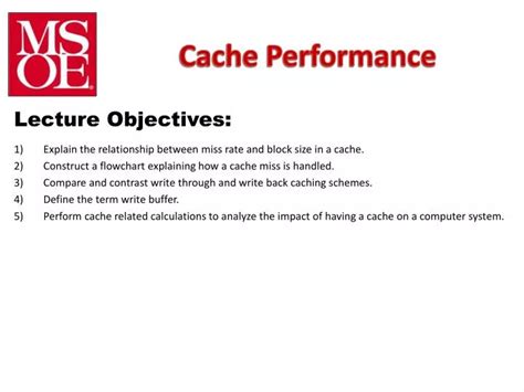PPT Cache Performance PowerPoint Presentation Free Download ID 2629407