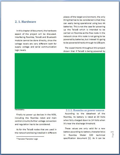 inserting image in a two column word page super user