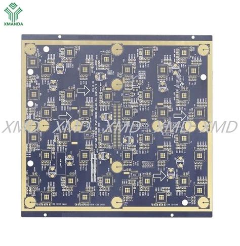 Advanced Multilayer Pcb With Power Control Capability And Hasl Surface Treatment Through Hole