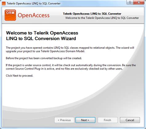 Converting L2s Model To Openaccess Domain Model