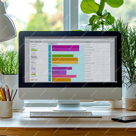 A Task Management System With Colorcoded Tasks And Deadlines Displayed