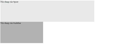 Chia Cột Với Float Và Clear Float