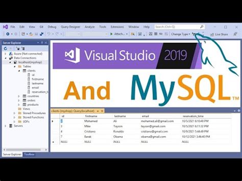 MySQL For Visual Studio 2019 Connect To MySQL Using Visual Studio 2019