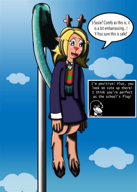 Https Deviantart Com Wedgienexus Susie Undertale Noelle Holiday Deltarune