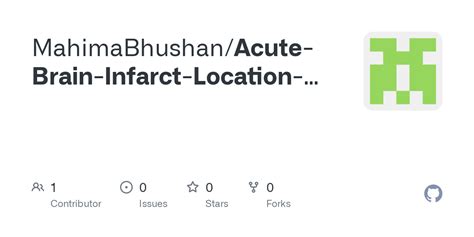 Github Mahimabhushanacute Brain Infarct Location Detection