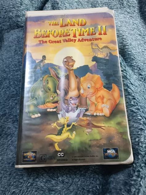 The Land Before Time Ii The Great Valley Adventure Vhs 1994