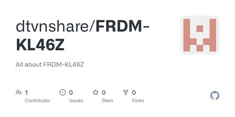 Github Dtvnsharefrdm Kl46z All About Frdm Kl46z